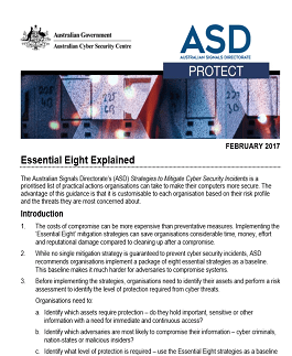 Essential Eight Explained - MySecurity Marketplace
